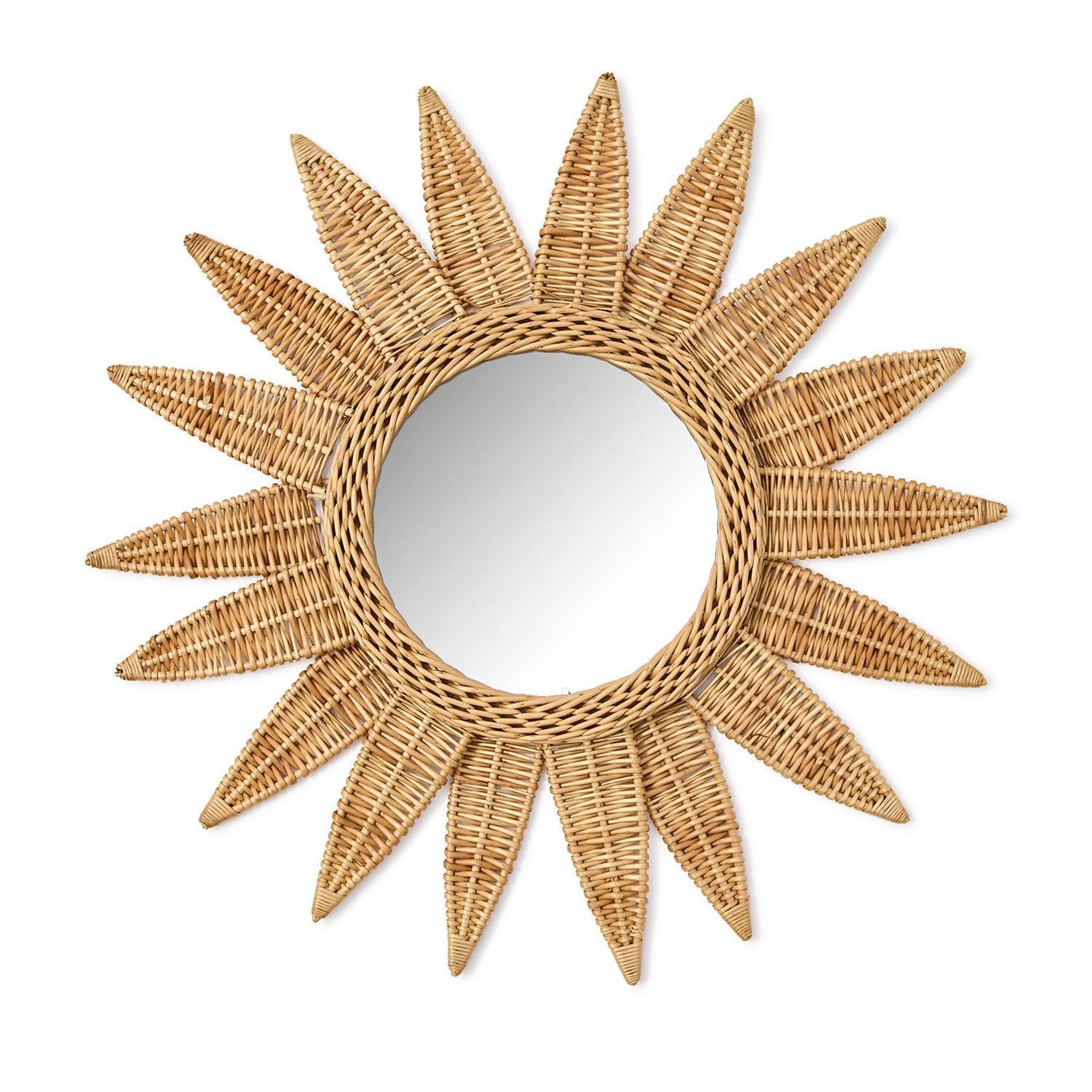 Sunburst Rattan Mirror – The Nix