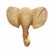 Wicker Elephant Wall Mount – The Nix